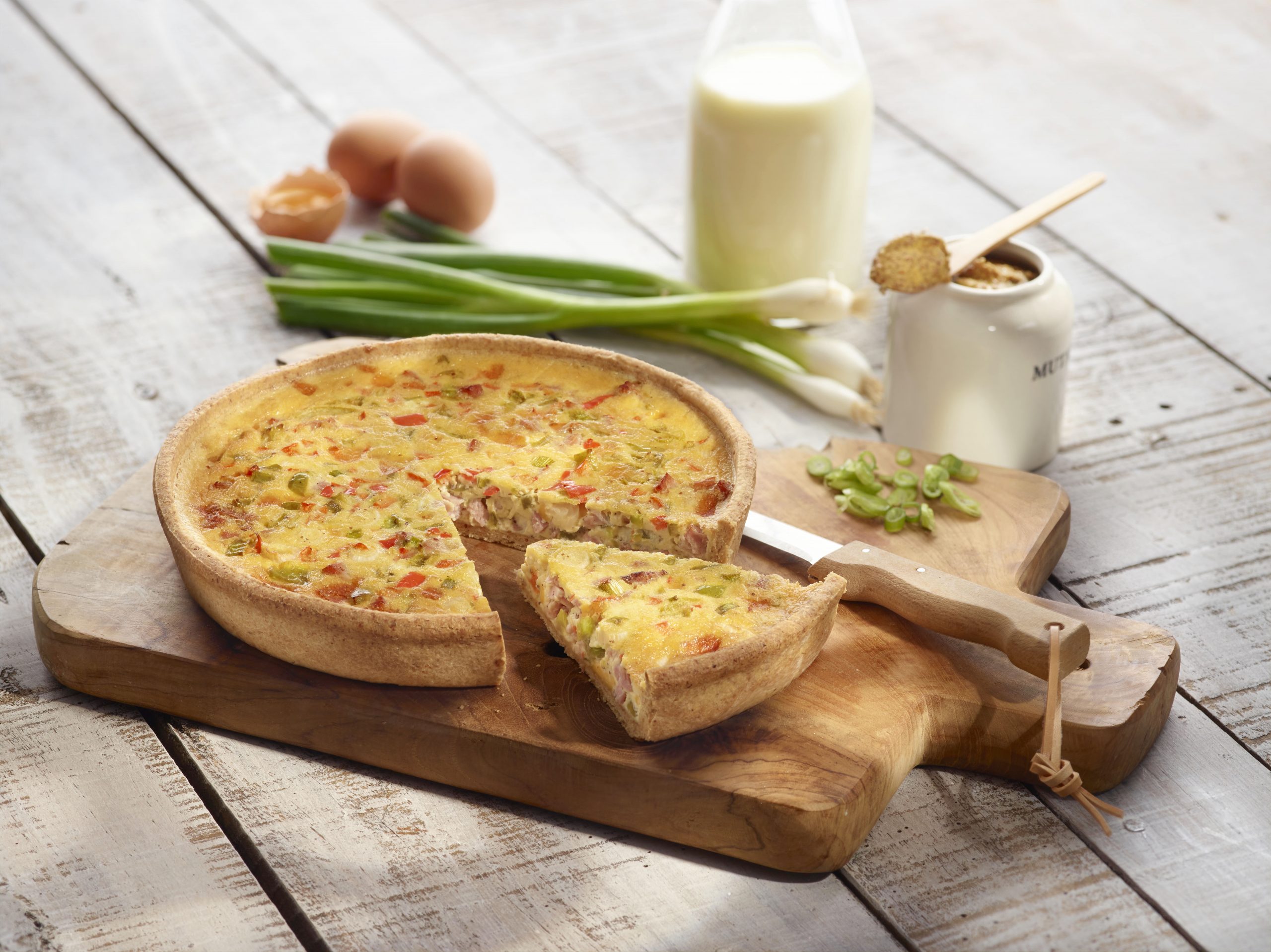 Rustic Quiche - Pidy Gourmet United States - Puff Pastry - Recipes